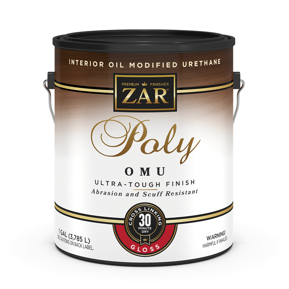 ZAR® Interior Oil Modified Urethane Poly OMU, Self-Leveling