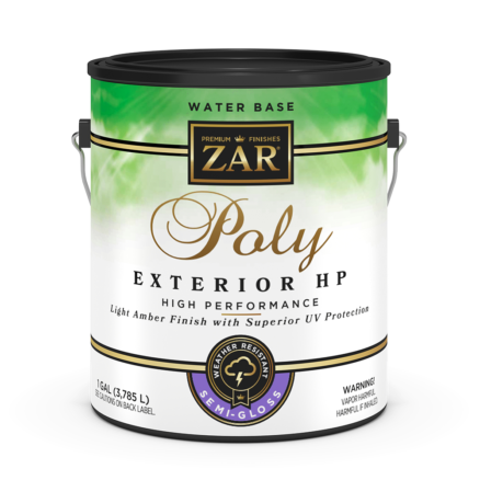 Zar® Exterior Wood Stain, Finishing & Sealant Quality Products