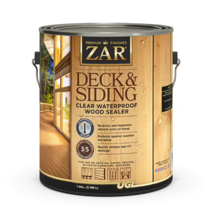 Zar® Exterior Wood Stain, Finishing & Sealant Quality Products
