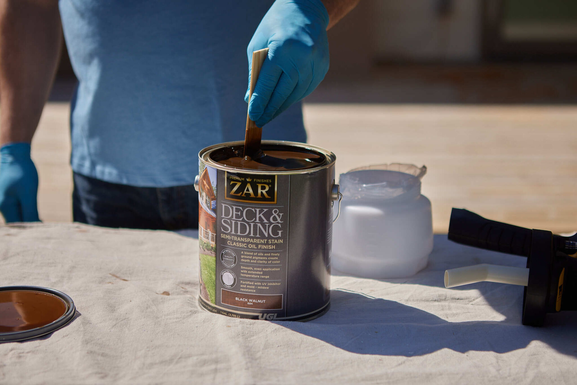 ZAR® Semi Transparent Deck Stain & Siding | Various Colors