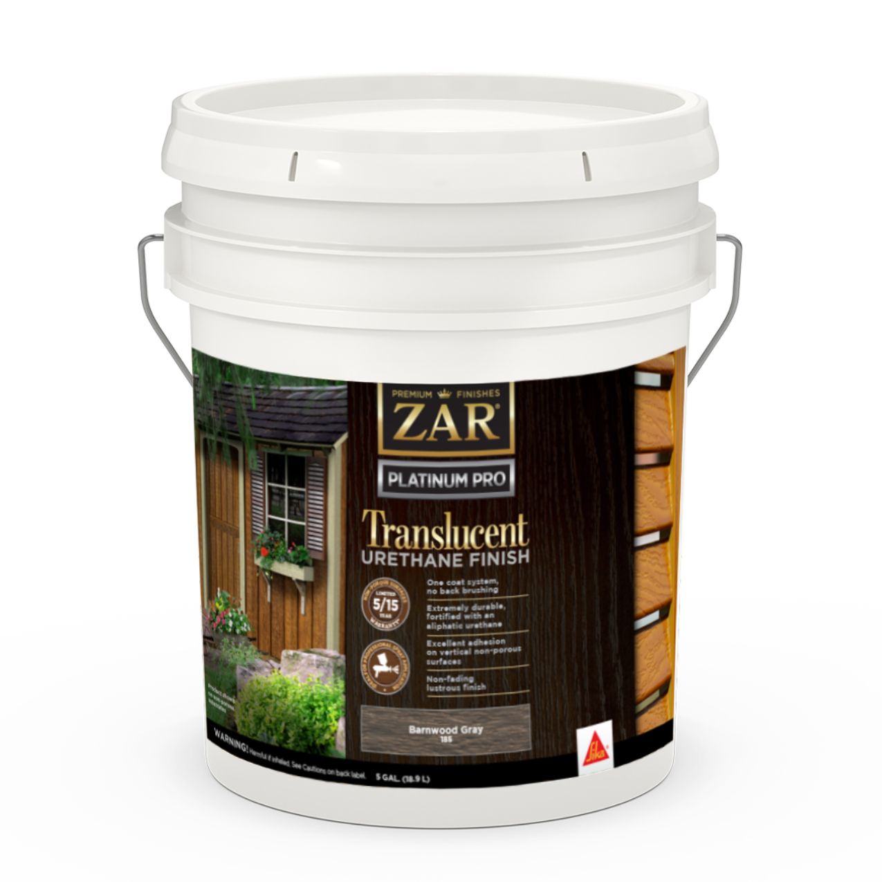 ZAR® Platinum PRO Translucent Exterior Wood Urethane Finish