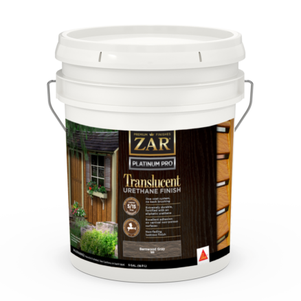 Zar® Exterior Wood Stain, Finishing & Sealant Quality Products