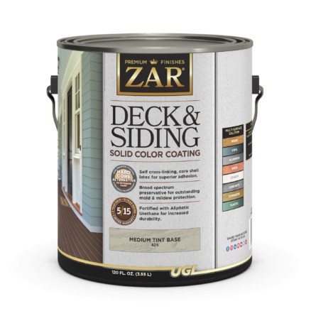 Zar® Exterior Wood Stain, Finishing & Sealant Quality Products