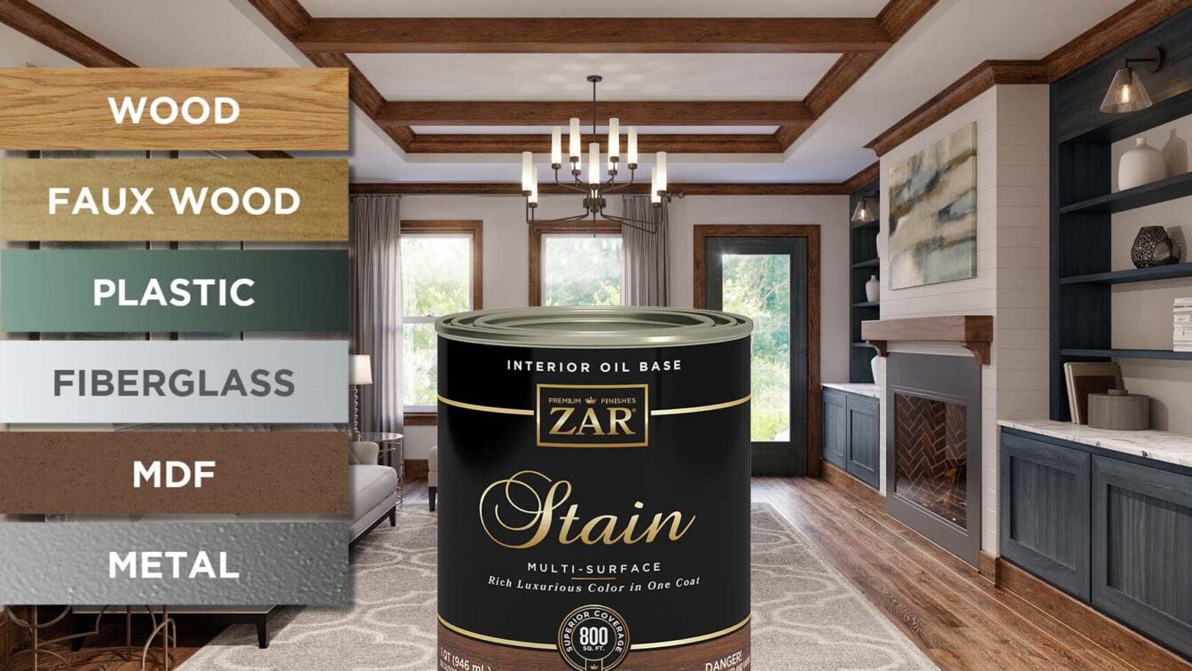 ZAR® Interior Oil Base Stain and Seal in One, Various Colors