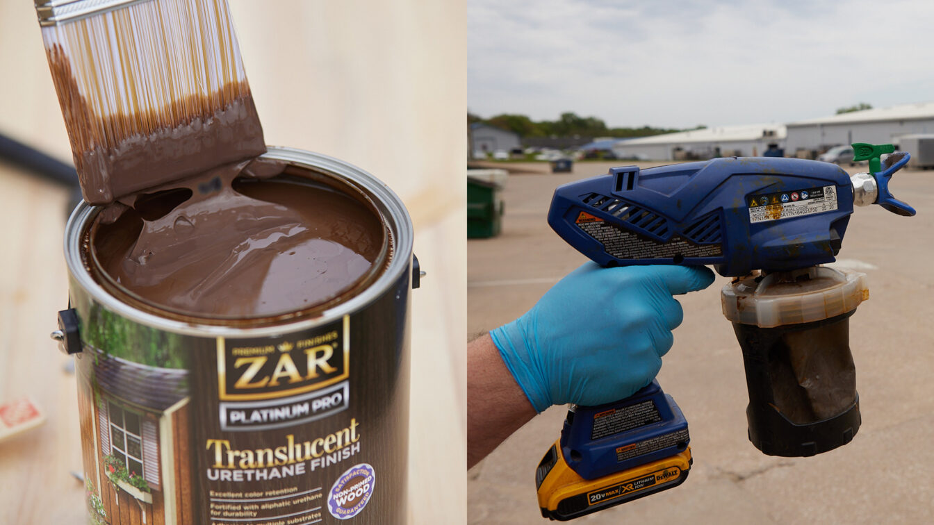 ZAR® Platinum PRO Translucent Exterior Wood Urethane Finish